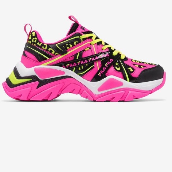Fila | Shoes | Fila Electrove 2 South Africa Chunky Sole Sneakers Neon ...